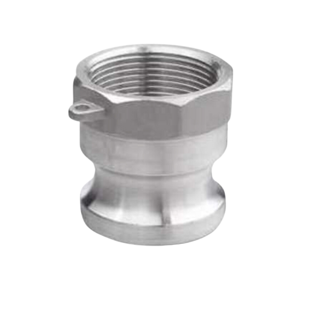 Camlock Fittings: Aluminium Male Grooved Adaptor plus Female Pipe Thre ...